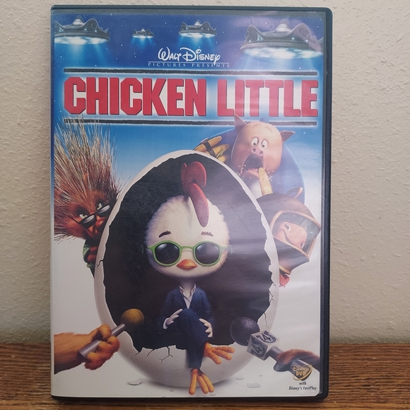 Disney | Media | Chicken Little Dvd 205 Preowned Tested Working Great ...